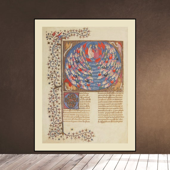 HIERARCHY of ANGELS Christian Angelology Angelic Choirs | Etsy