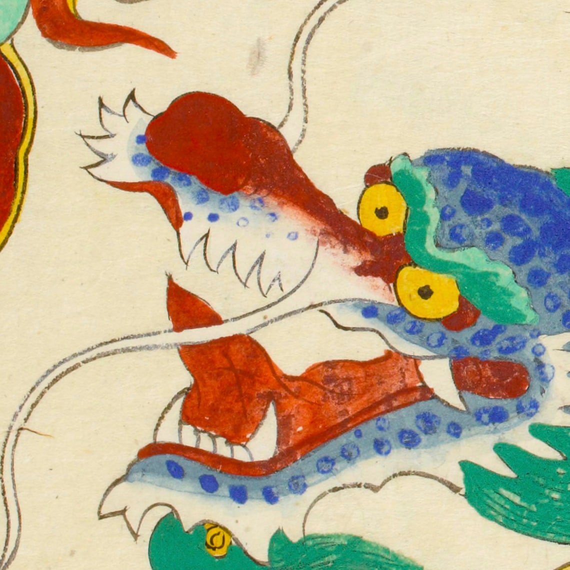 Korean Dragon East Asian Legendary Creature Mythology Folklore ...