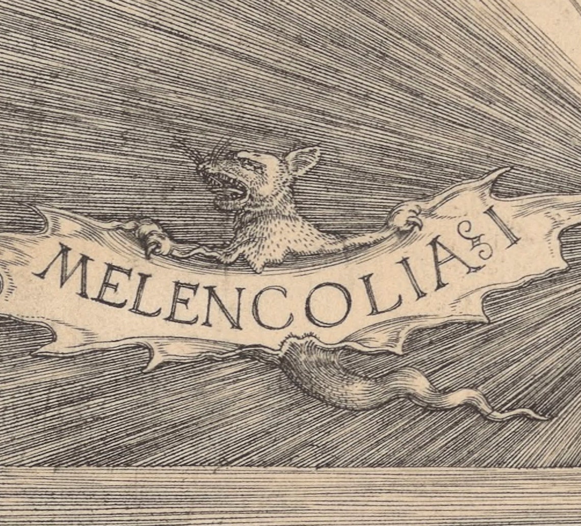 Albrecht Durer Melencolia I - Melancholia Engraving 1514 - Digital ...