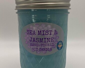 Cool Type, Ozone and Jasmine Scented, Anime Candle - Etsy
