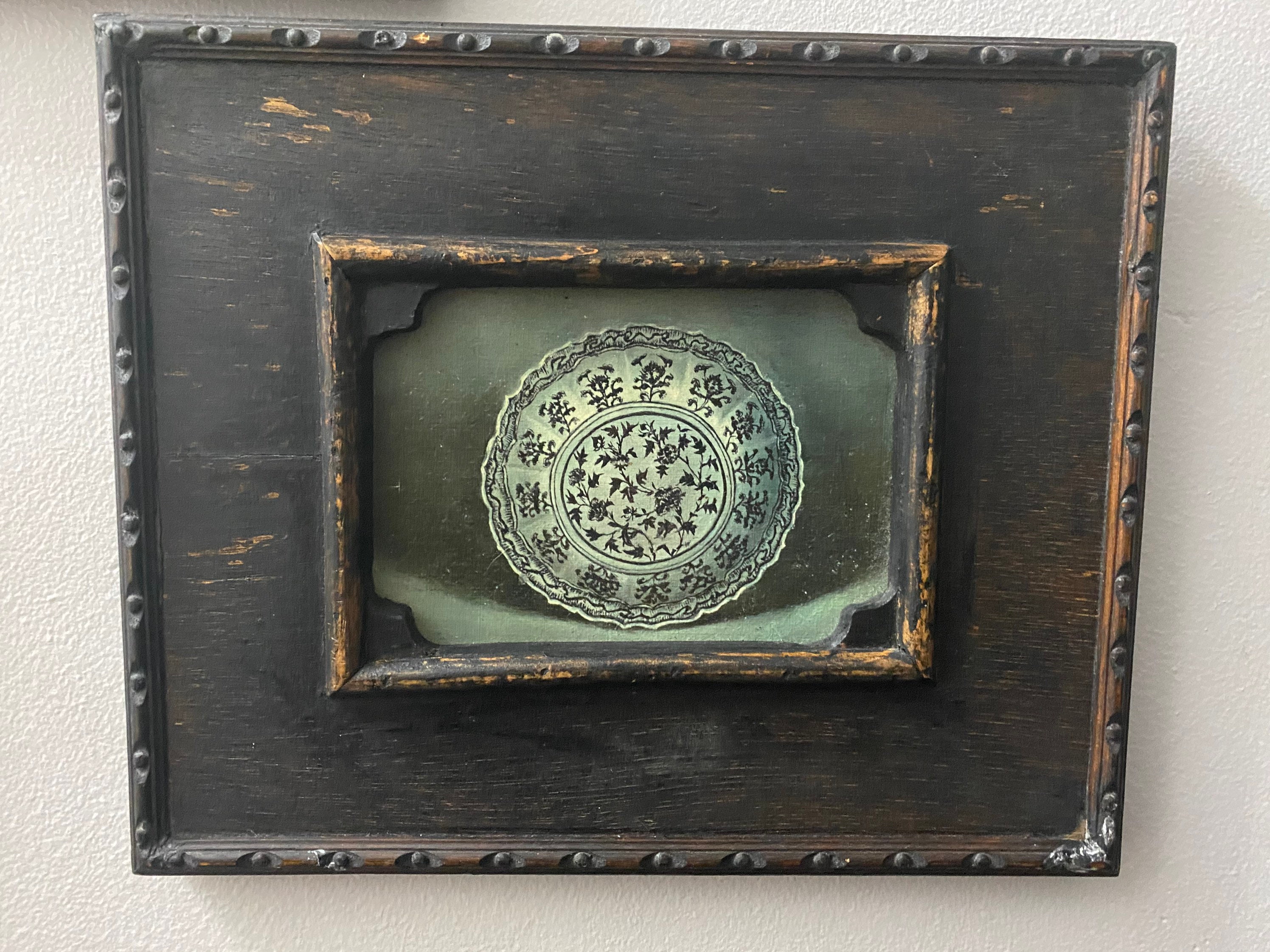 Set of 3 Vintage Framed Chinese paintings/prints | Etsy