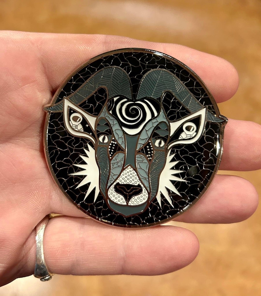 Billy Strings Black Mountain Cosmic Goat Pin (LE 33) - Etsy