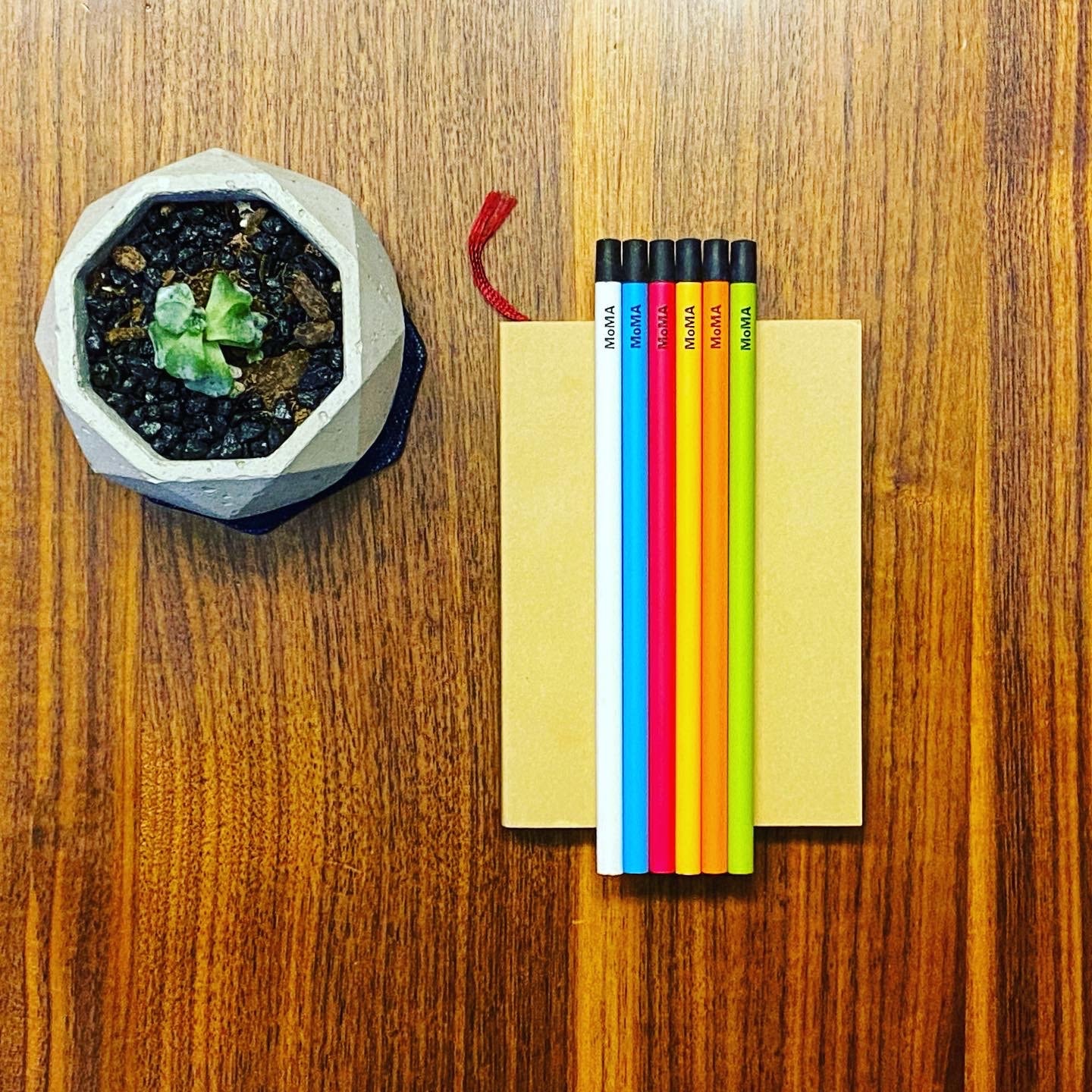 Moma Gift Set - Six (6) Camel-made Moma HB Pencils | 6 Colours | Moma ...