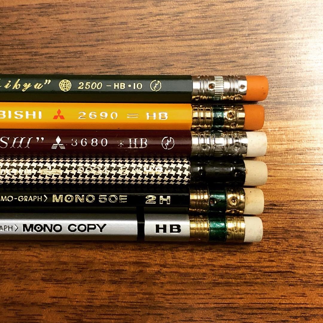 Kamikokuen Rare Eraser Set 2 Six Rare Japanese Writing and - Etsy