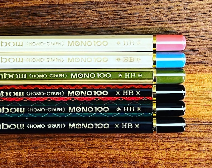 Vintage Tombow Mono 100 Rarities Set Rare Tombow Mono 100 Pencils Made ...