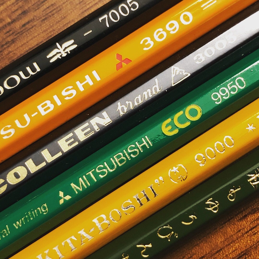 Kamikokuen Rare Eraser Set 1 Six Rare Japanese Writing and - Etsy