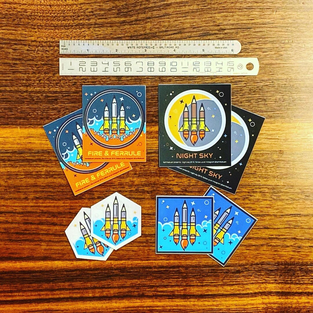 Pencilx "pencil Rockets 2019" Collection - Etsy