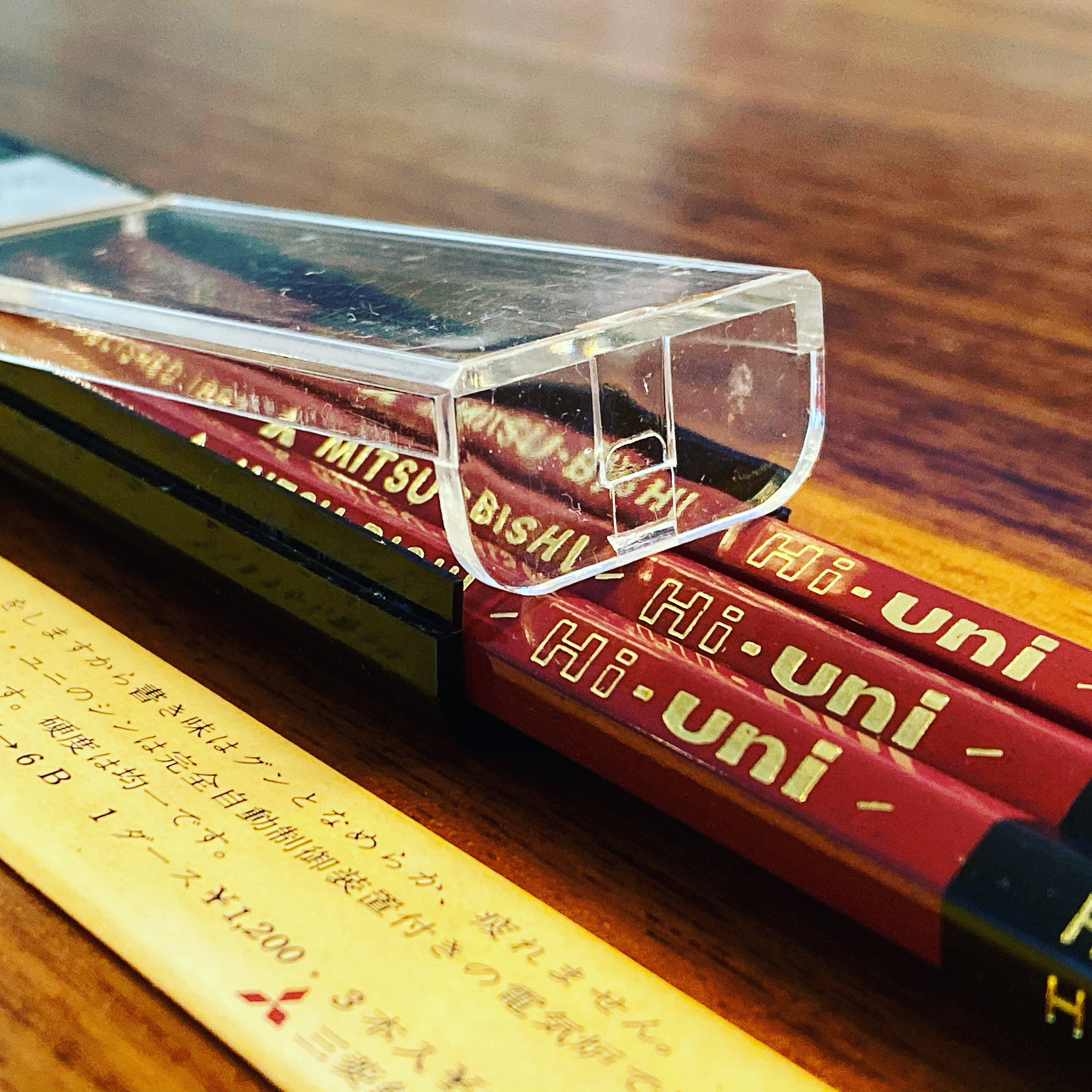 Vintage Mitsubishi Hi-uni 3-pack Pencils With Jismark Hinged | Etsy