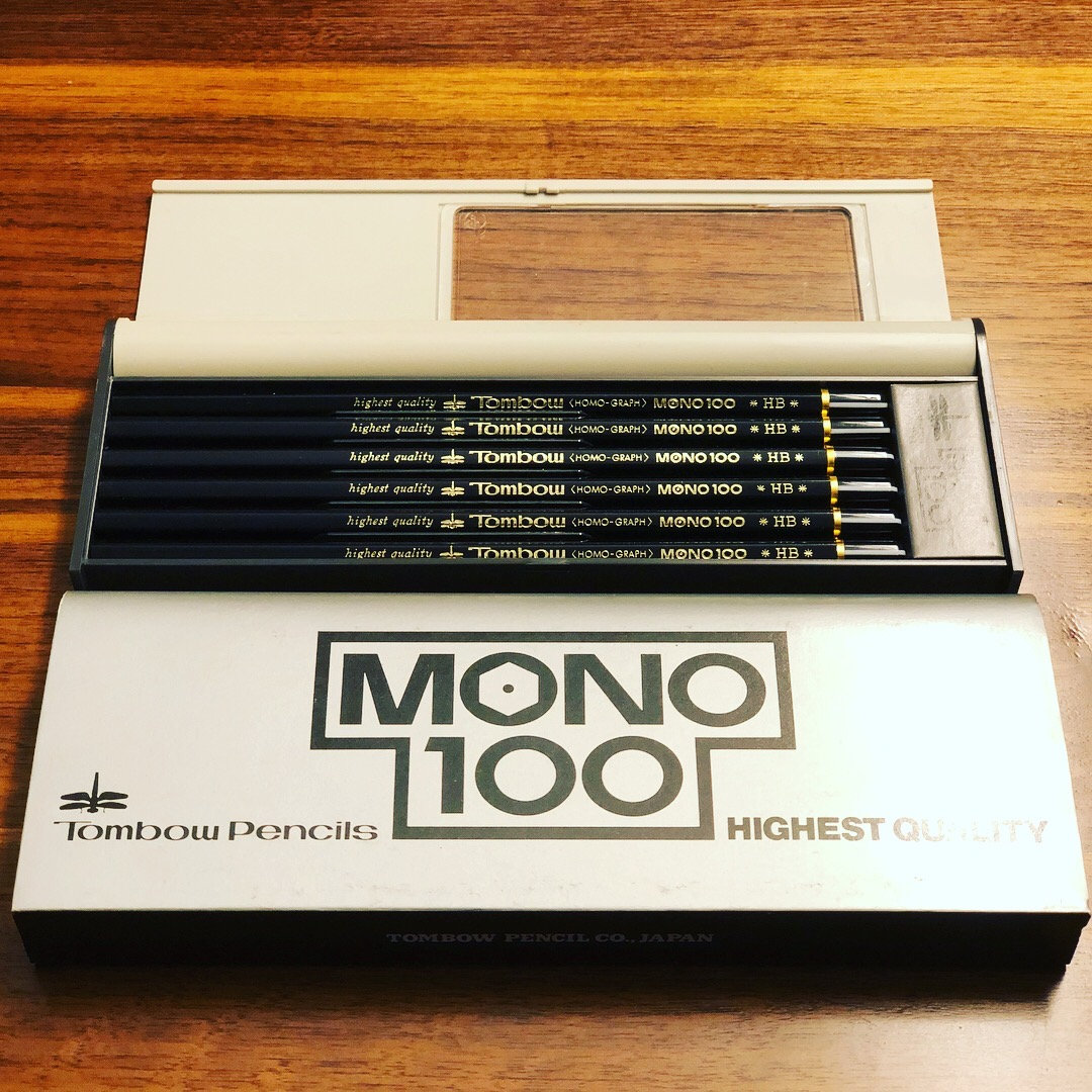 Vintage Tombow Mono 100 Pencils With Downward Facing Dragonfly, Jismark ...