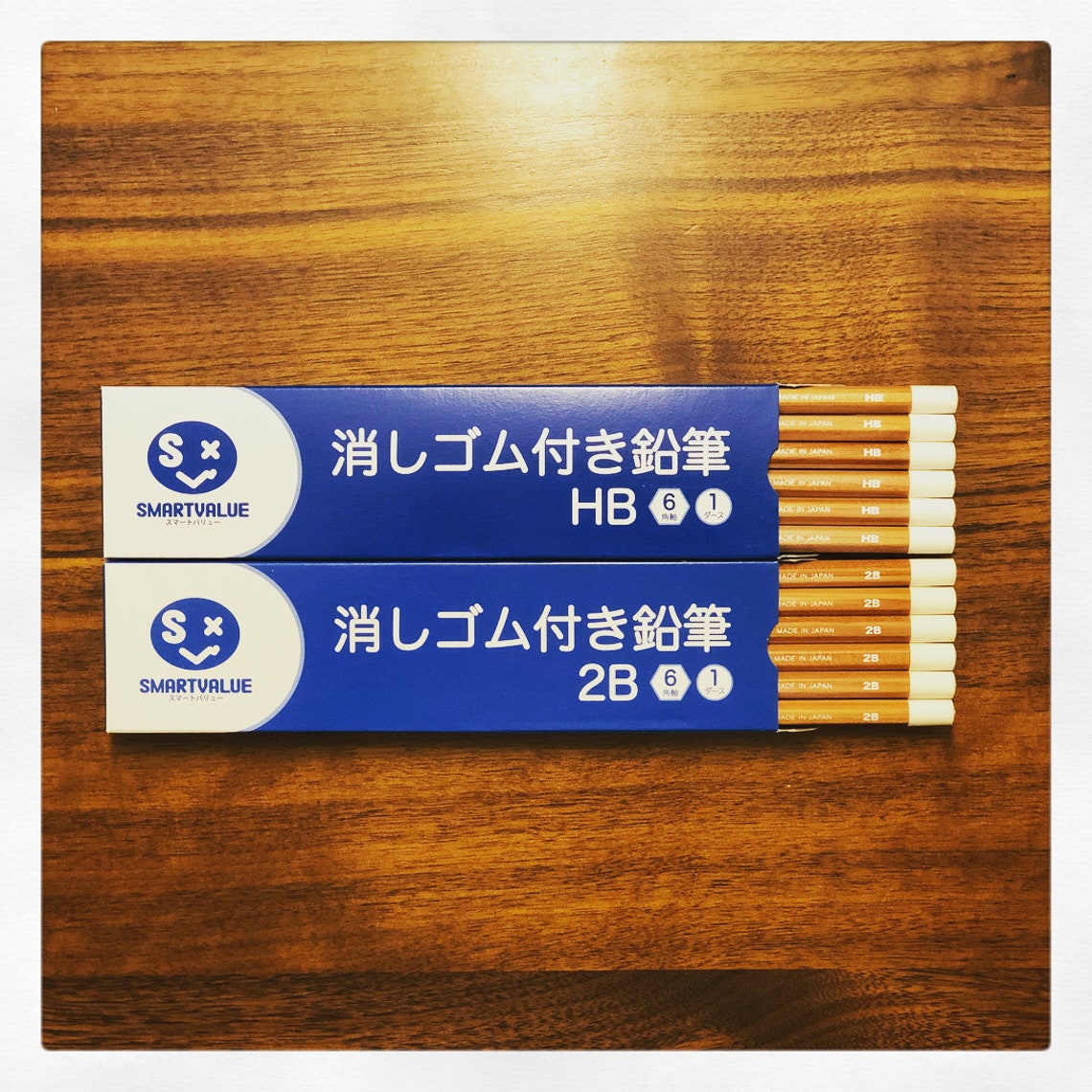 Camel-made Smart Value Natural Wood Pencils With Eraser in HB | Etsy