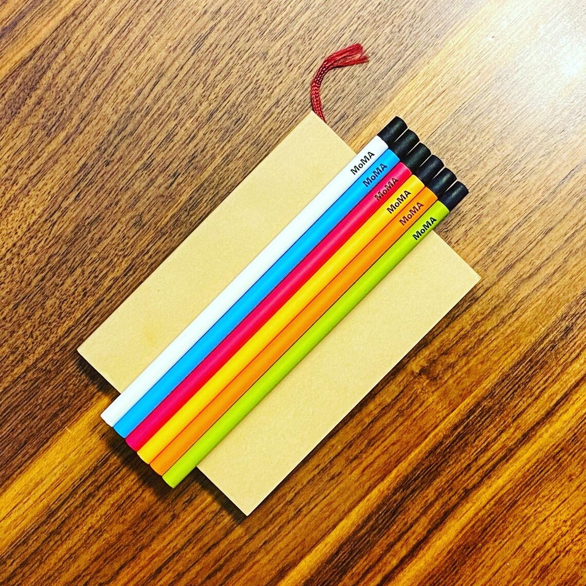 Moma Gift Set - Six (6) Camel-made Moma HB Pencils | 6 Colours | Moma ...
