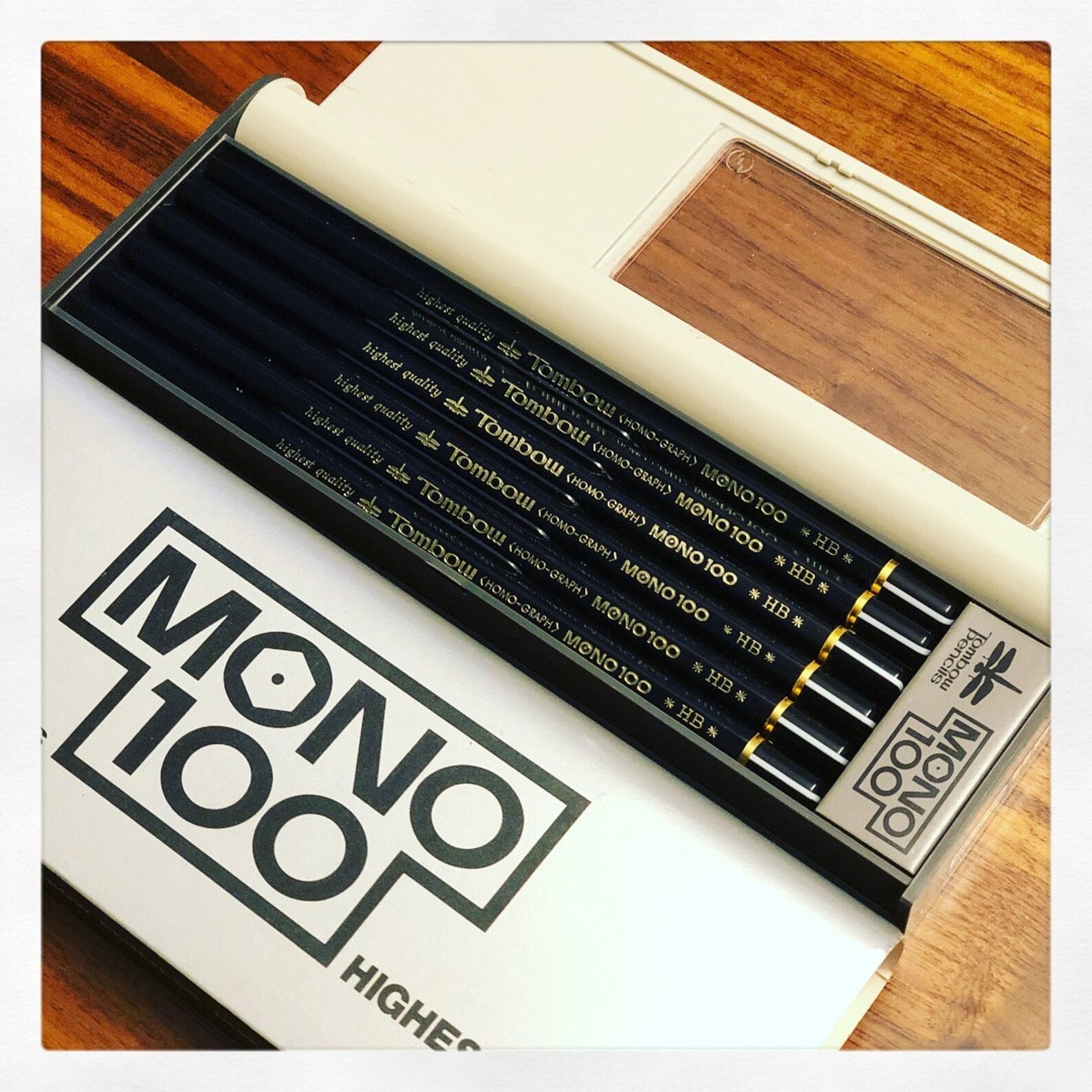 Vintage Tombow Mono 100 Pencils With Downward Facing Dragonfly, Jismark ...