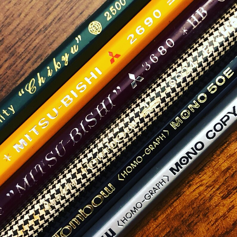 Kamikokuen Rare Eraser Set 2 Six Rare Japanese Writing and - Etsy