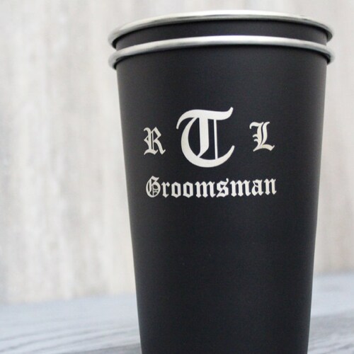 Personalized Copper Stainless Steel Pint Glass Cup Custom - Etsy