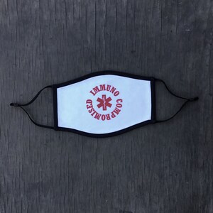 Immunocompromised Face Mask, Reusable Cotton Face Mask With Elastic Ear ...