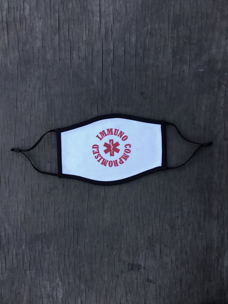 Immunocompromised Face Mask Reusable Cotton Face Mask With - Etsy