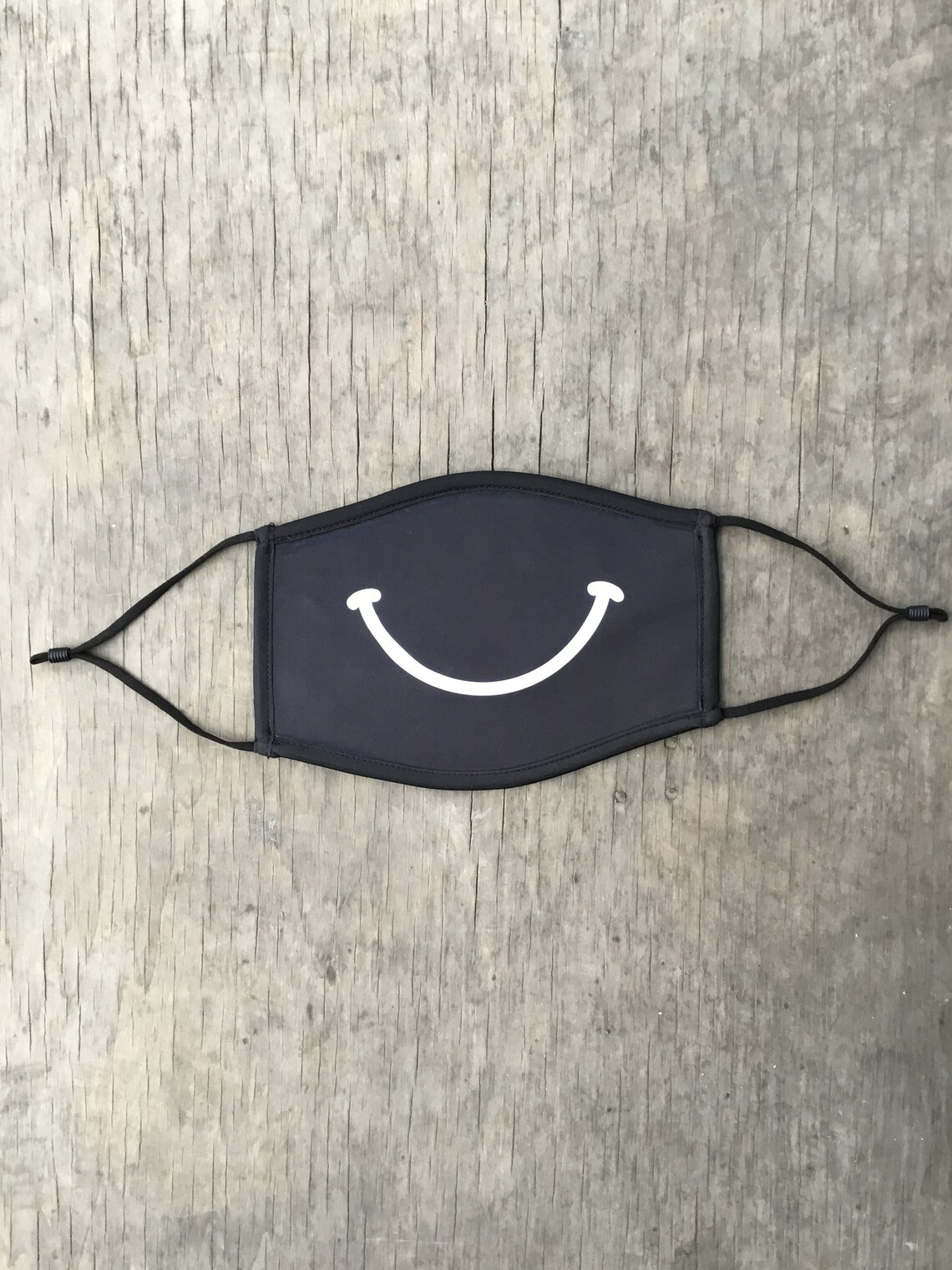 Smiley Face Happy Face Mask Reusable Cotton Face Mask With - Etsy