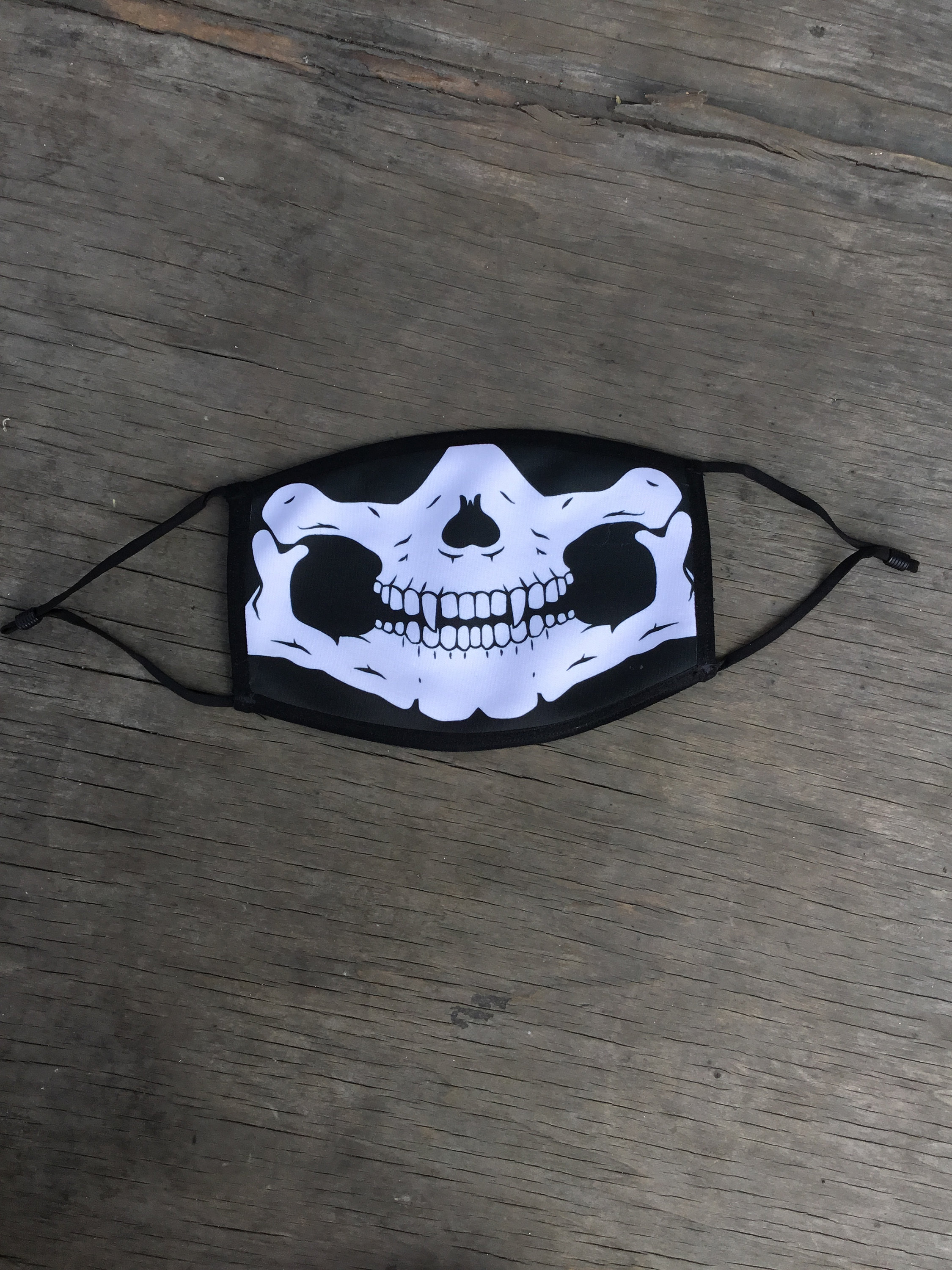 Skull Skeleton Face Mask Reusable Cotton Face Mask With - Etsy