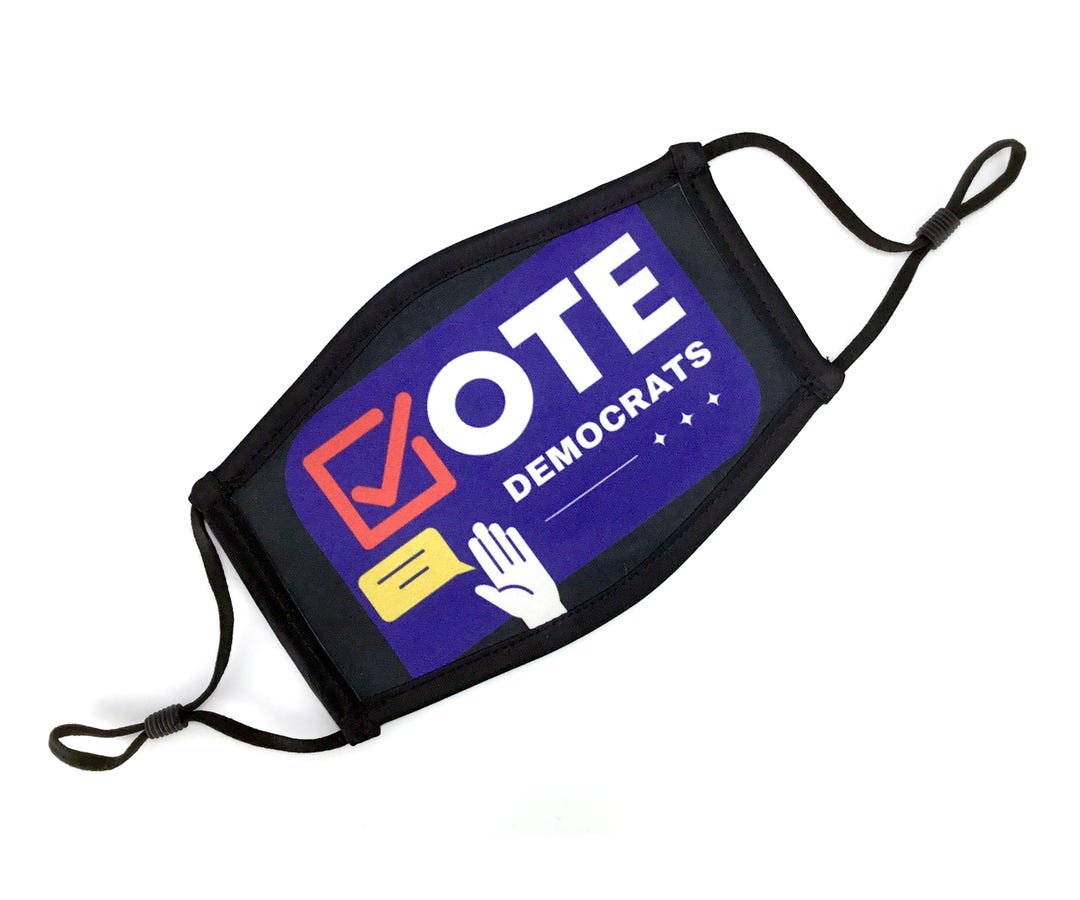 Kamala Harris Face Mask, Reusable Cotton Face Mask With Elastic Ear ...