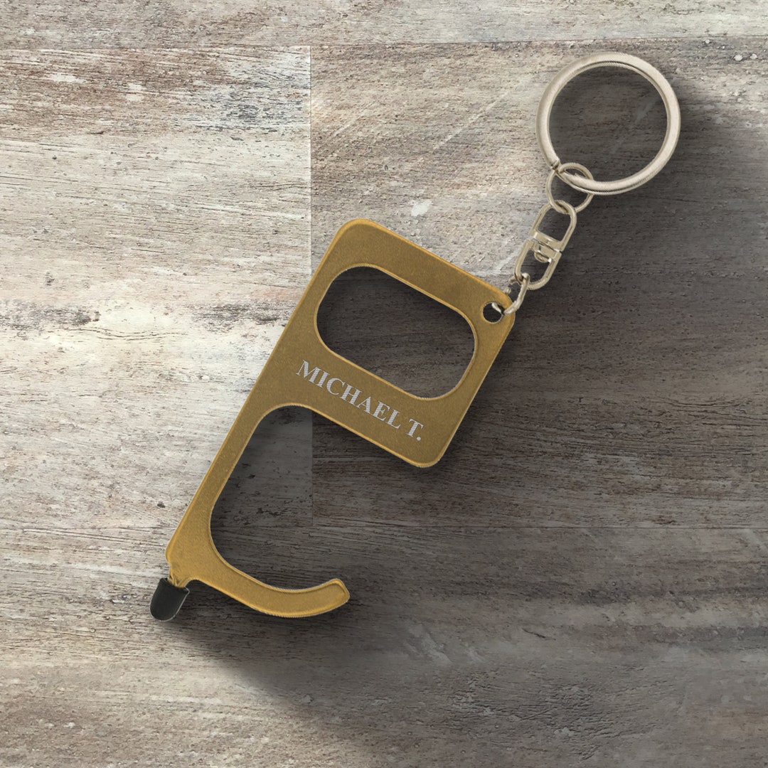 No Touch Door Opener With Stylus Tip, Personalized Engraving, Contact ...