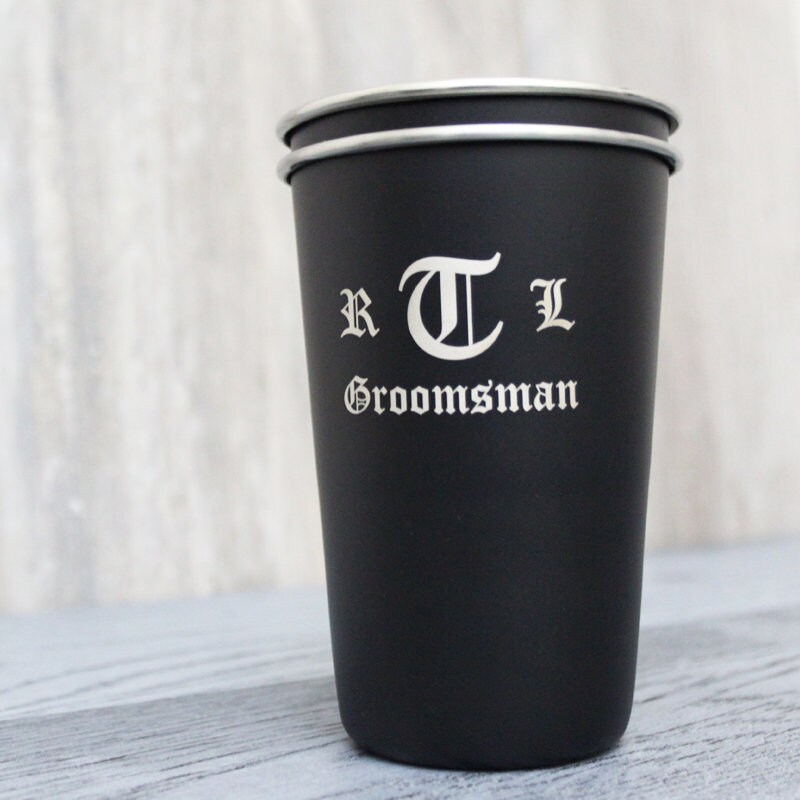 New Years Eve Toasting Cups Personalized Pint Glass Cup | Etsy