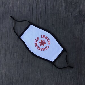 Immunocompromised Face Mask, Reusable Cotton Face Mask With Elastic Ear ...