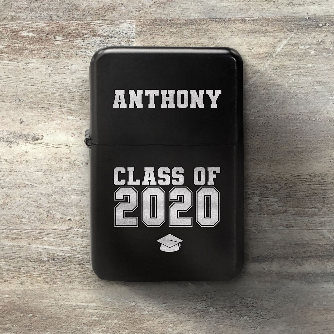 Graduation Gift, Personalized Custom Engraved Lighter, Vintage Flip Top ...