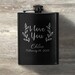 Valentine's Day Gift, Personalized Hip Flask, Custom Engraved ...