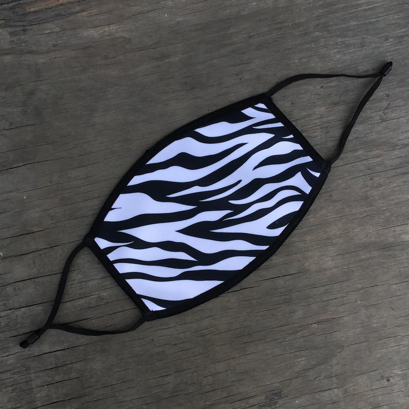 Zebra Mask - Etsy