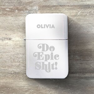 Graduation Gift, Personalized Custom Engraved Lighter, Vintage Flip Top ...