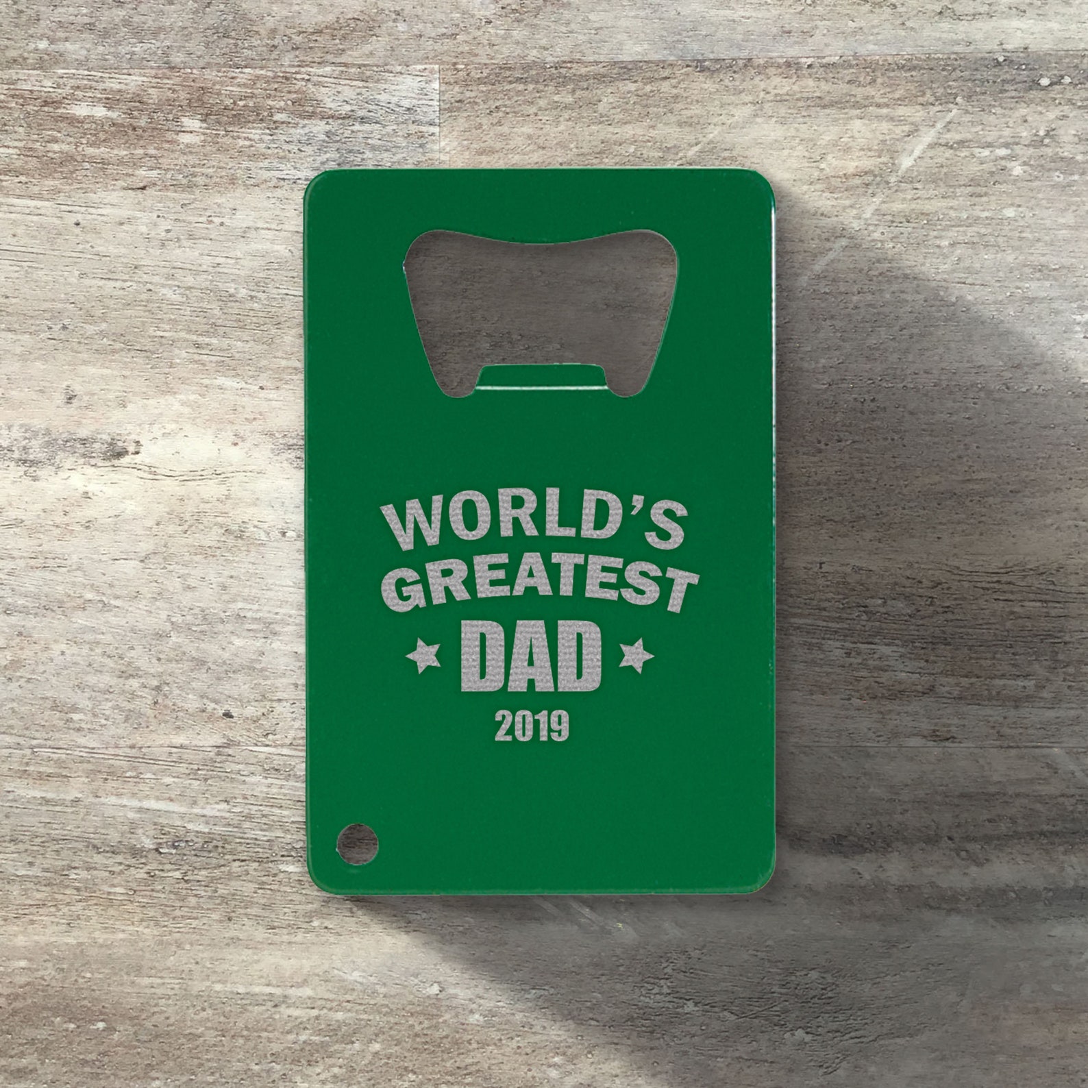 Gift for Dad, Personalized Credit Card Bottle Opener, Custom Engraved ...