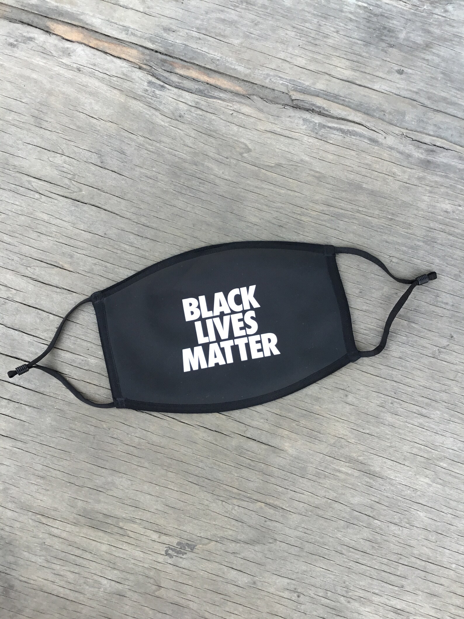 Black Lives Matter Face Mask, Reusable Cotton Face Mask With Elastic ...