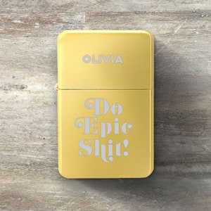 Graduation Gift, Personalized Custom Engraved Lighter, Vintage Flip Top ...