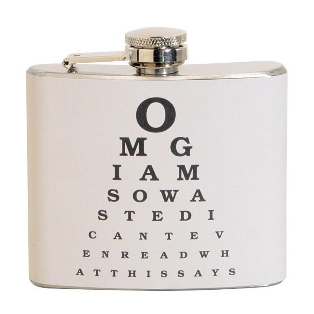 OMG I Am so Wasted 5 Oz. Stainless Steel Flask, Party Favor, Funny ...