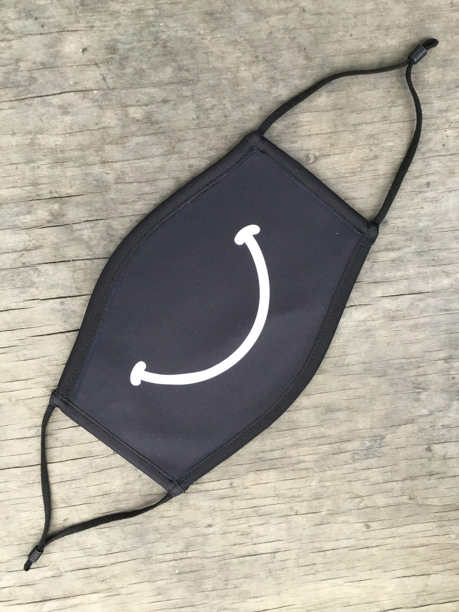 Smiley Face Happy Face Mask Reusable Cotton Face Mask With - Etsy