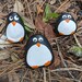 Penguin Painted Rocks - Etsy