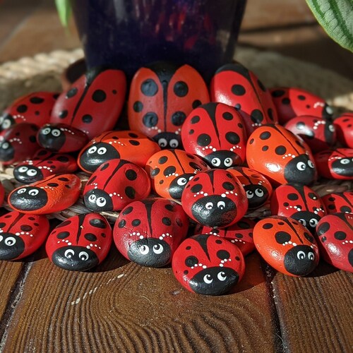 Halloween Painted Rocks - Etsy