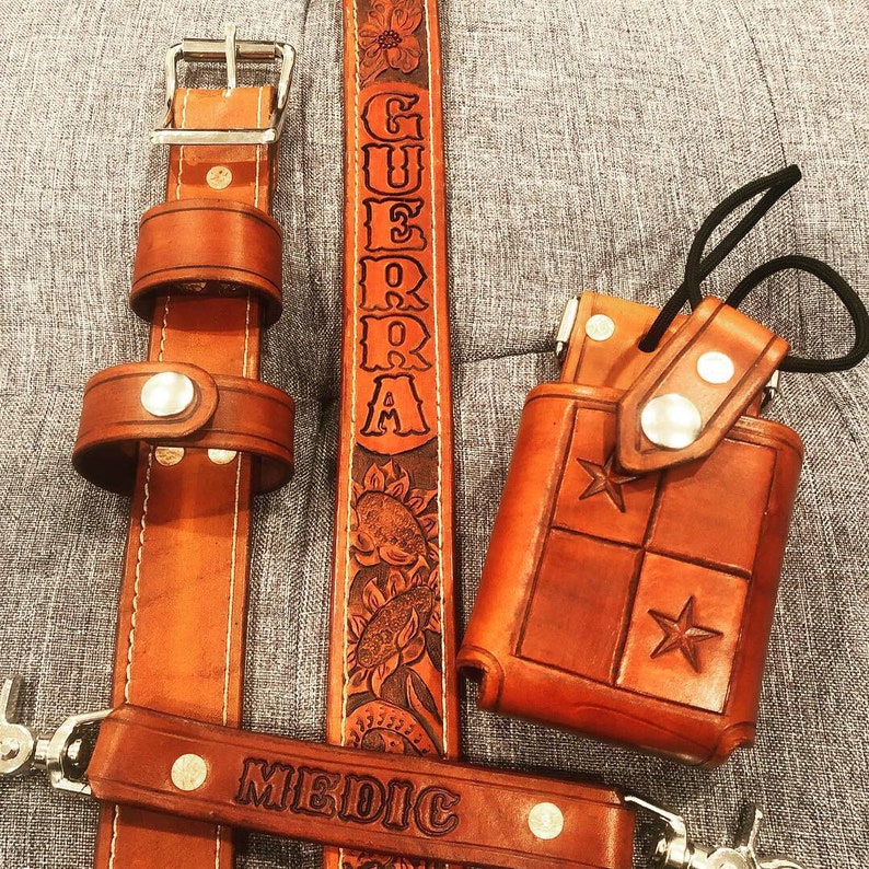 Custom Leather Radio Strap | Etsy