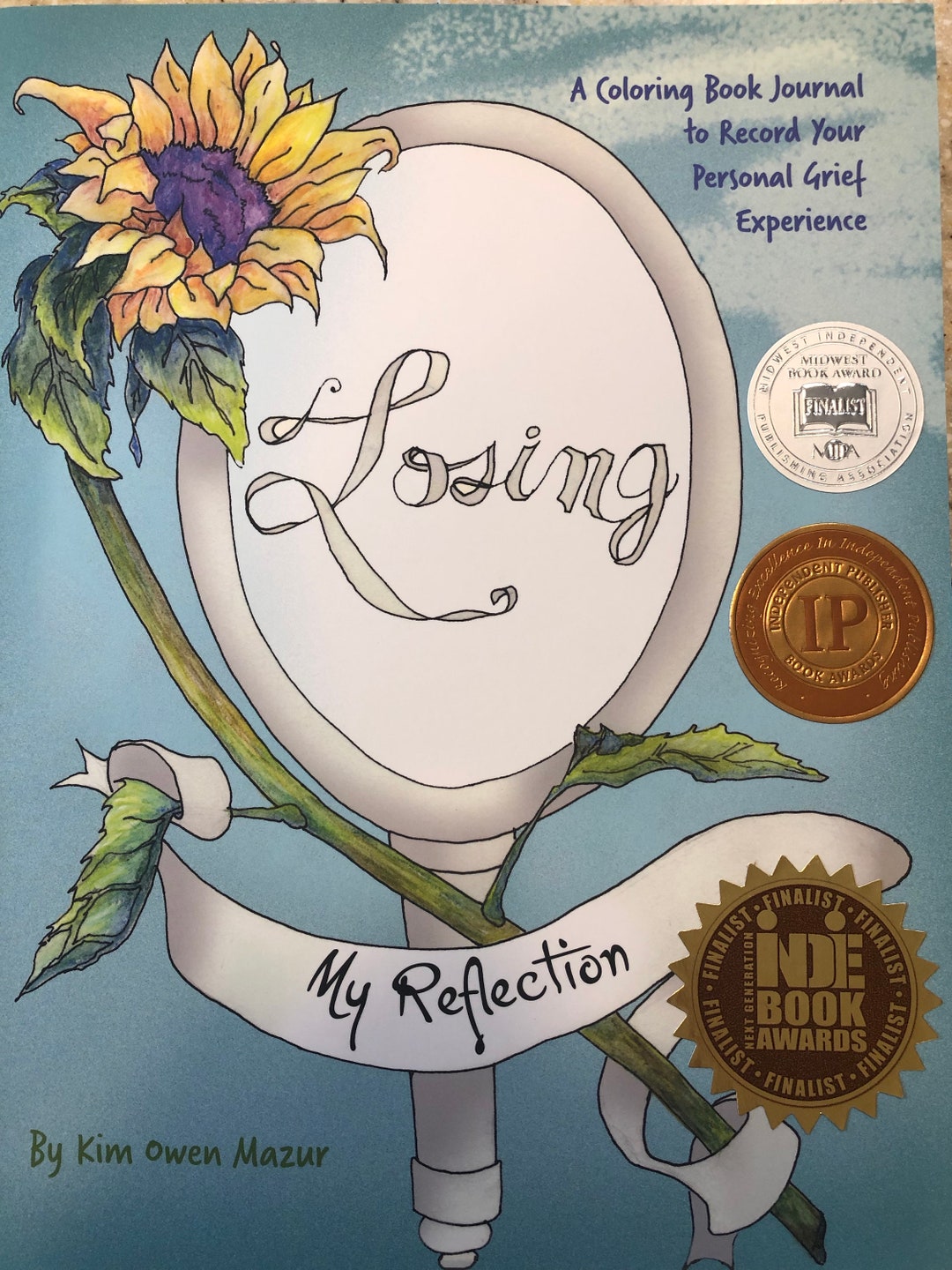 Losing My Reflection-a Grief Coloring Book Journal - Etsy