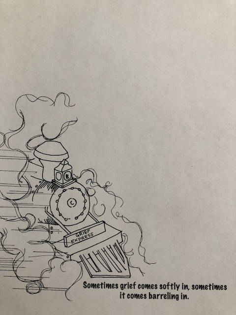 Losing My Reflection- A Grief Coloring Book Journal - Etsy