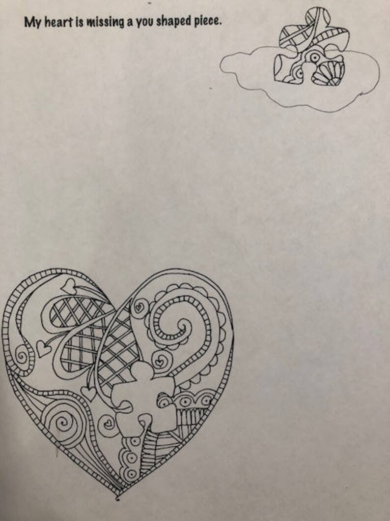 Losing My Reflection- A Grief Coloring Book Journal - Etsy