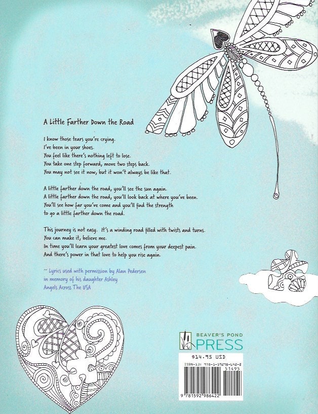 Losing My Reflection- A Grief Coloring Book Journal - Etsy