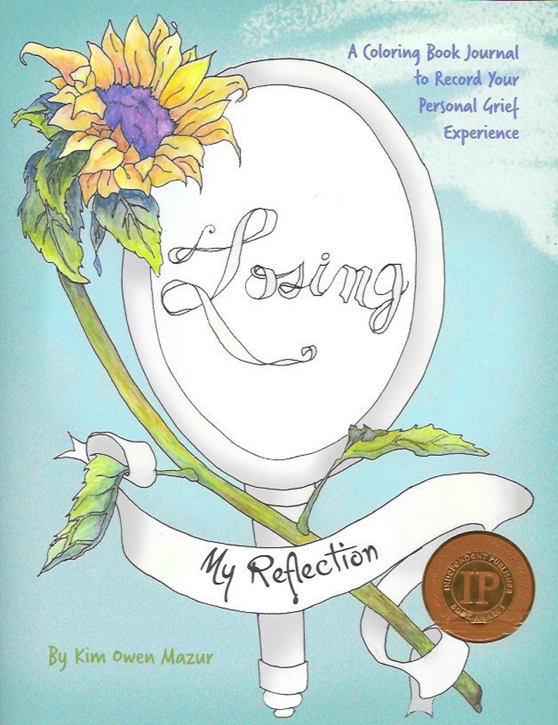 Losing My Reflection A Grief Coloring Book Journal | Etsy