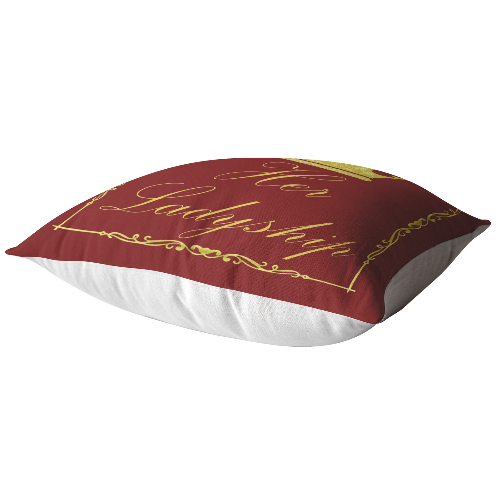 Her Ladyship Pillow, Royal Crown Throw Pillow, Novelty Gift for Her ...
