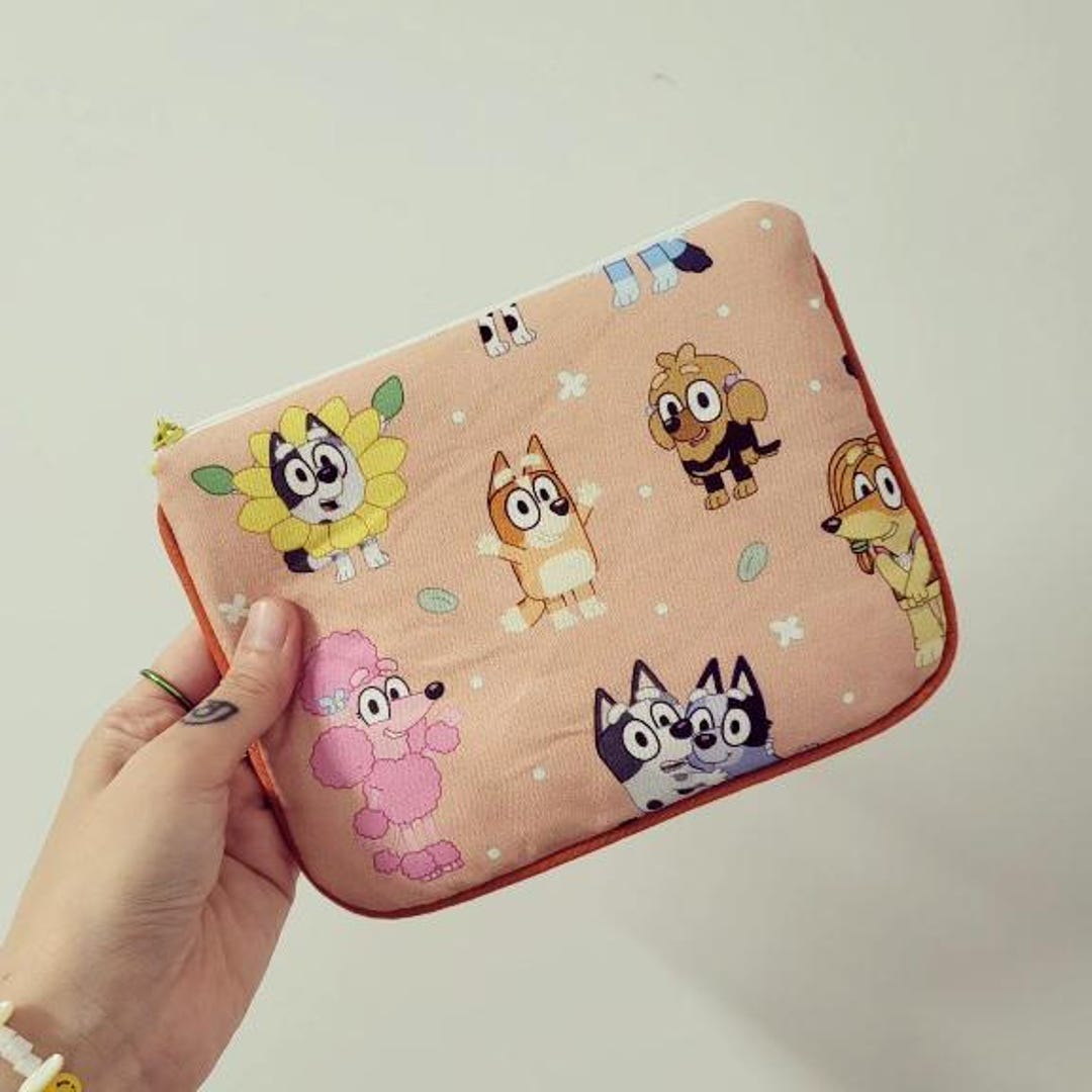 Bluey Zipper Pouch - Etsy Australia