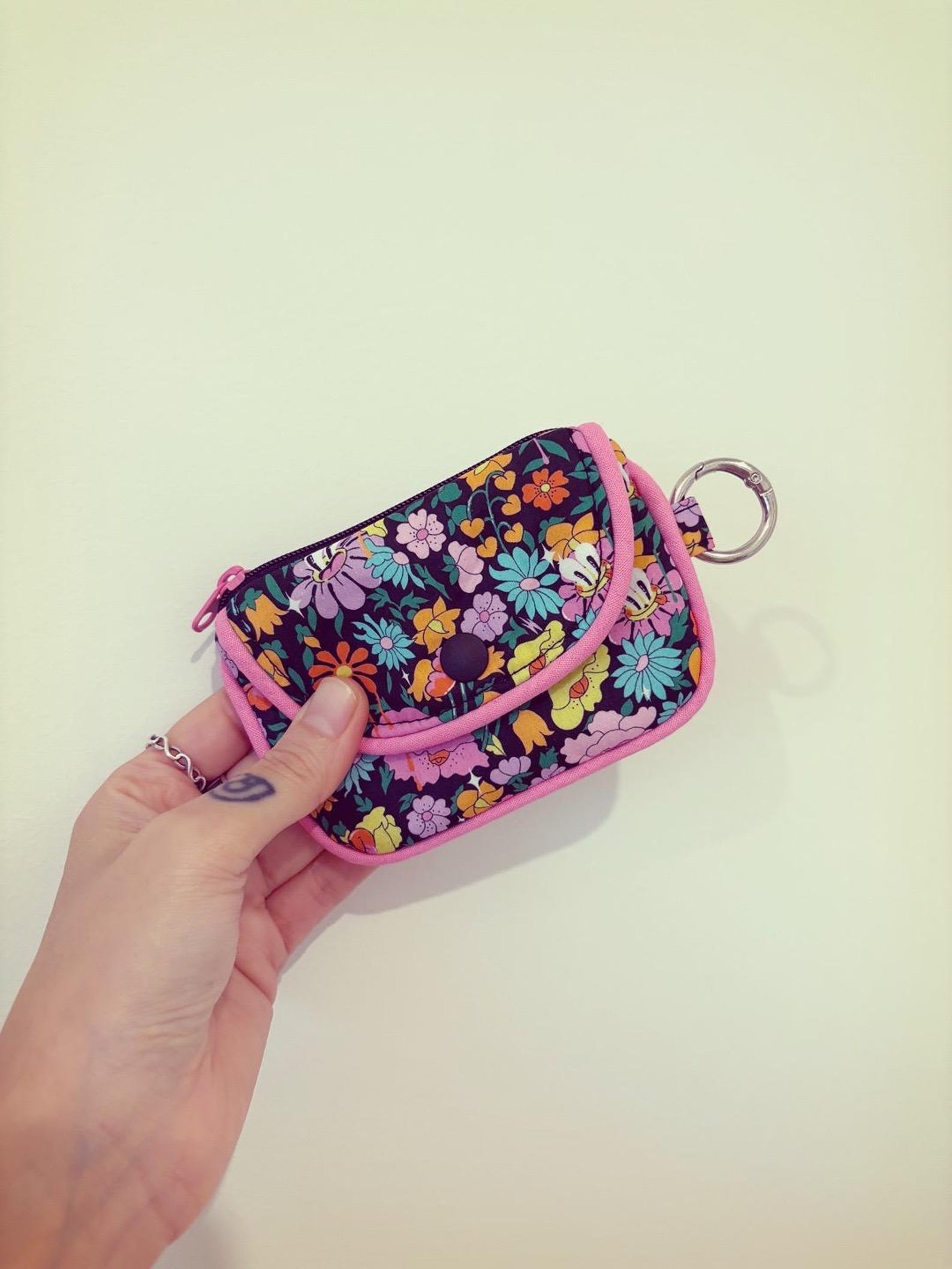 Liberty Card Wallet With Coin Purse - Etsy
