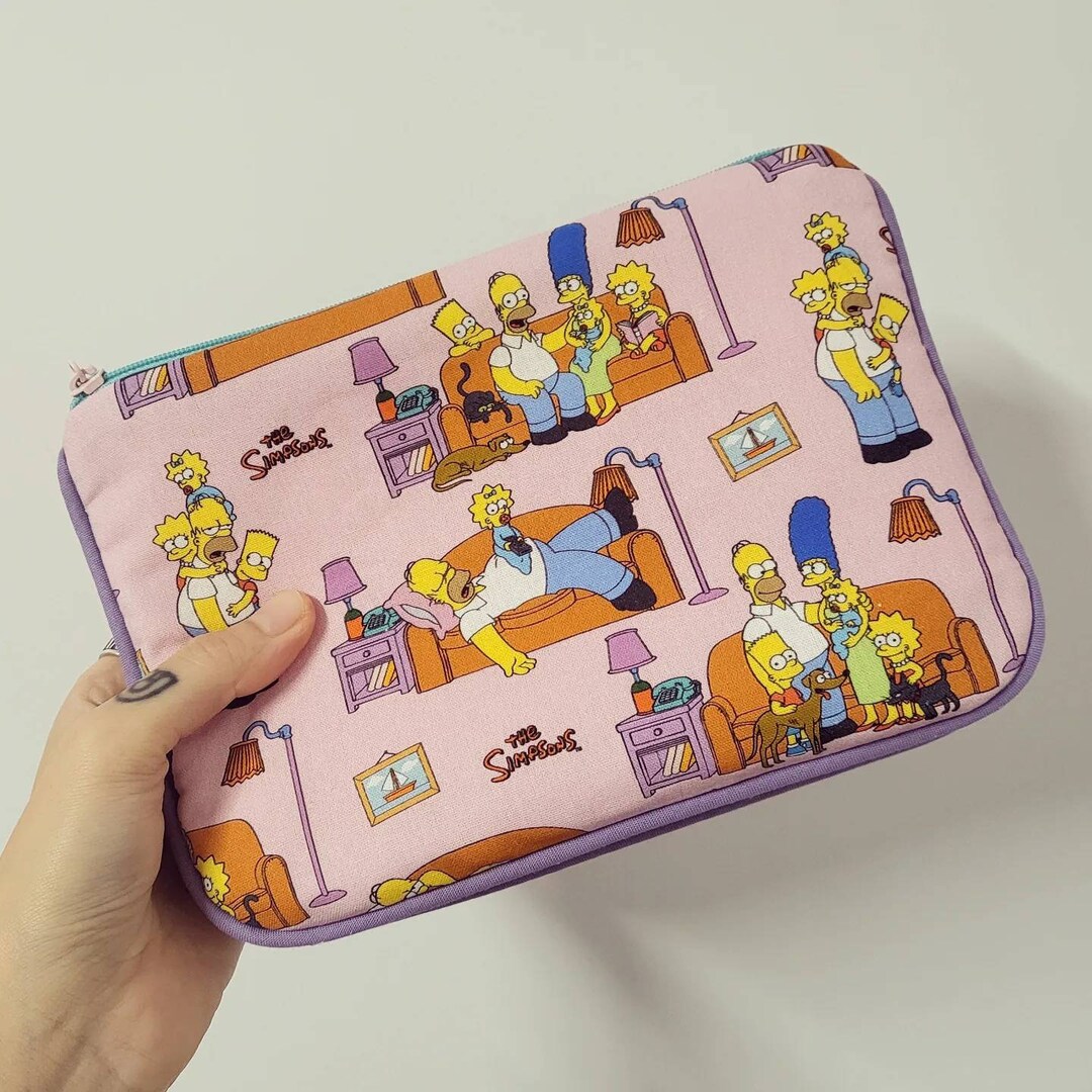 The Simpson Zipper Pouch - Etsy