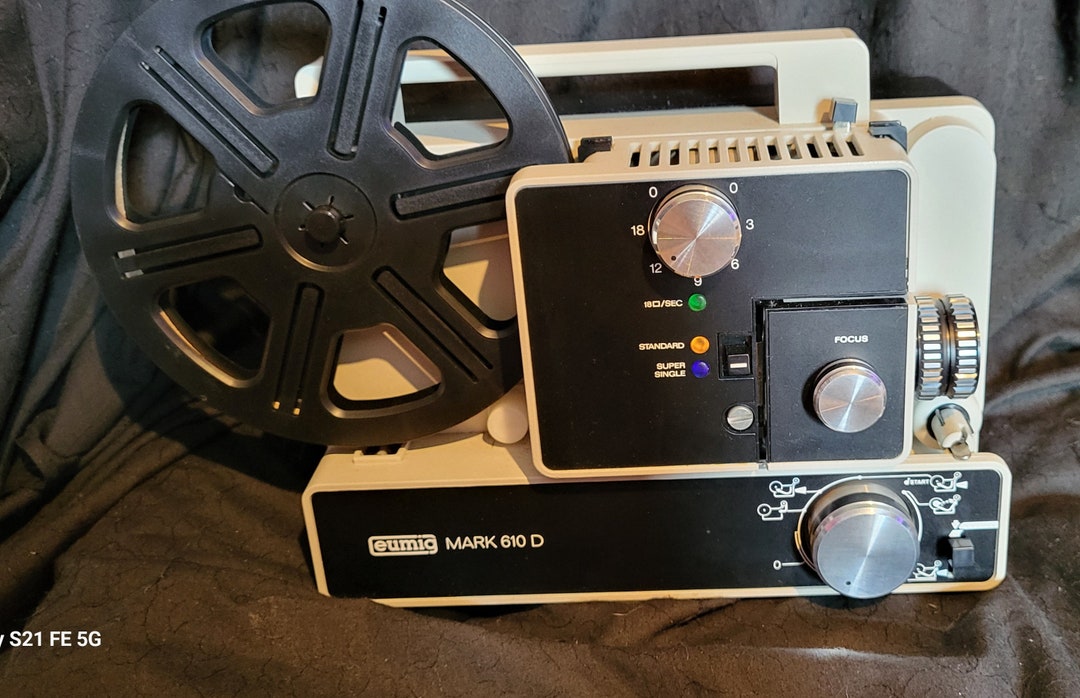 Eumig Mark 610 D Vintage Cine Projector With Box - Etsy