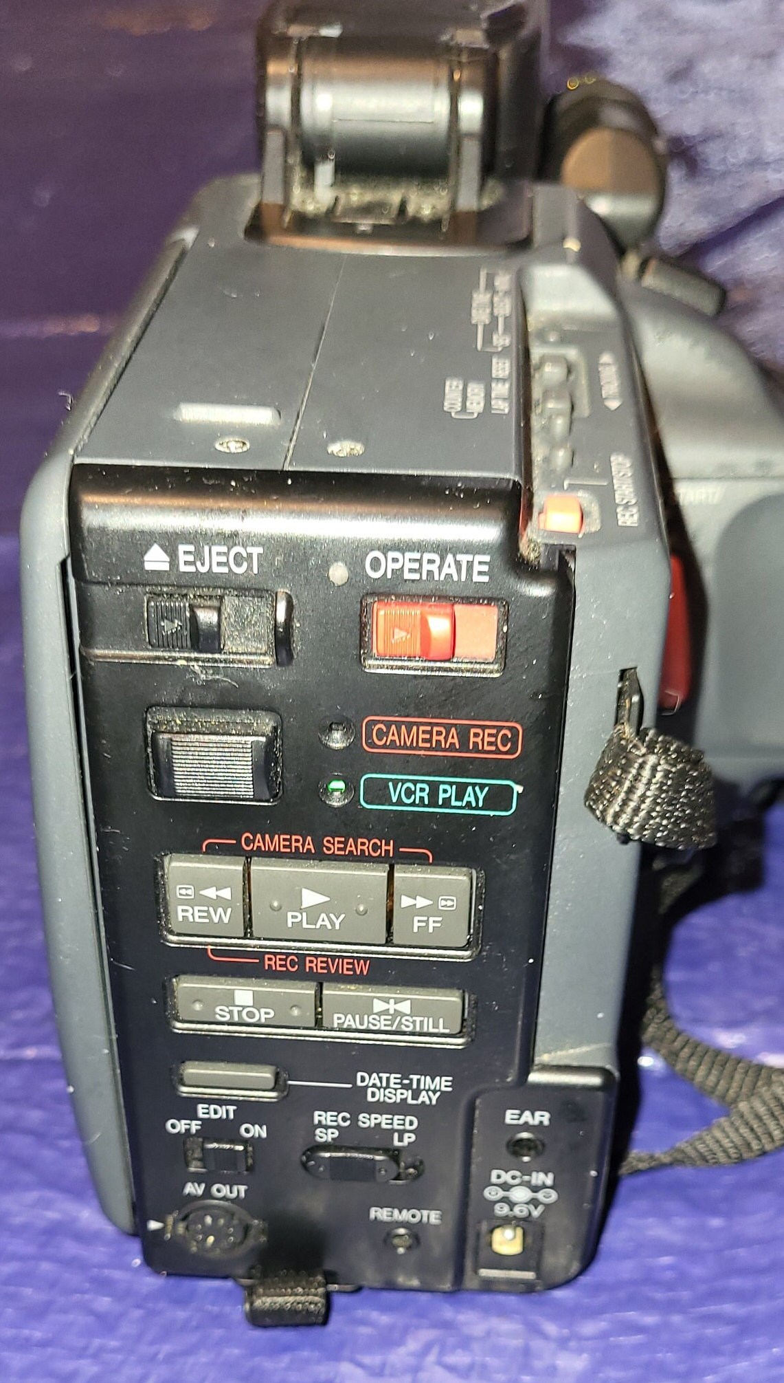 Vintage Sharp VHS-C HQ Camcorder With Colour Viewfinder Model - Etsy