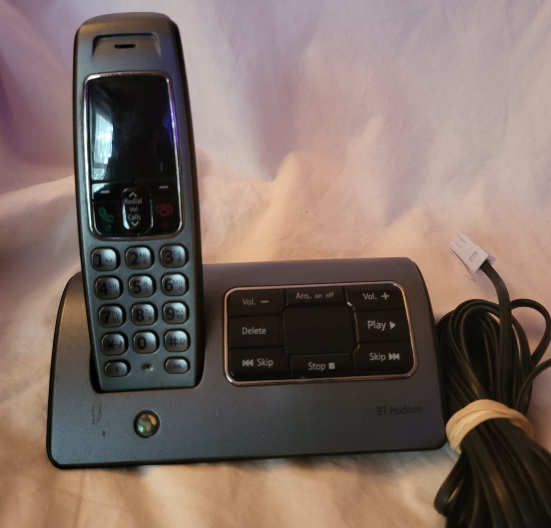 BT Hudson 1500 DECT Cordless Telephone With Answer Machine Single Pre ...